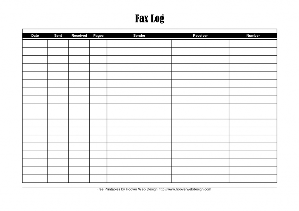 Printable Log Sheet | Liputan TV