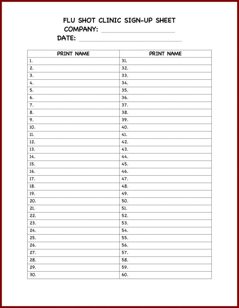 Training Sign Off Sheet Templates | Liputan TV